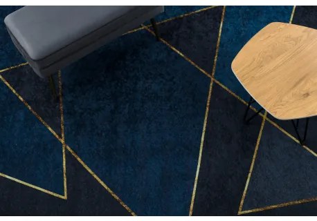 MIRO 52097.801 mycí kobereček Geometrická protiskluz - modrý