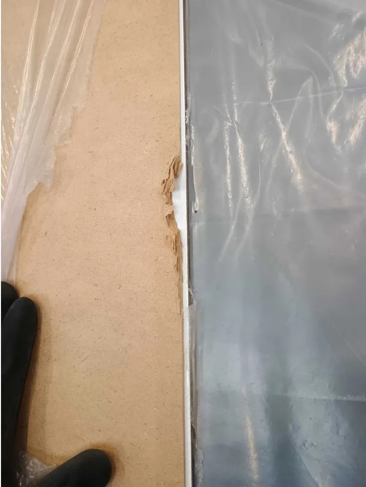 Šedá/béžová čalouněná jednolůžková postel s úložným prostorem s matrací 120x200 cm Cabana - II. jakost – Meise Möbel