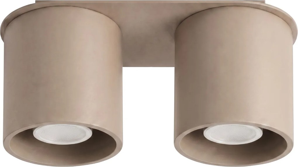 Sollux Lighting Stropní svítidlo ORBIS 2 taupe