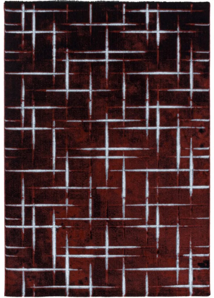 Koberce Breno Kusový koberec COSTA 3521 Red, Červená, Vícebarevné, 160 x 230 cm