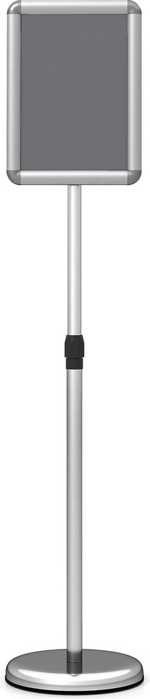 Costway Informační stojan A4 81–131 cm Výškově nastavitelný držák jídelních