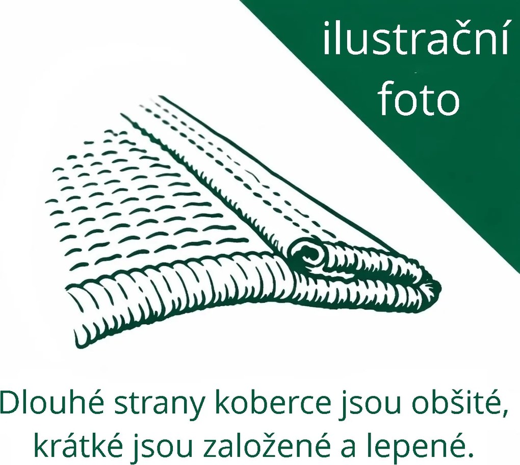 Sintelon, Kusový koberec Practica A5 BDB, 200x300, hnědá, chodba / předsíň