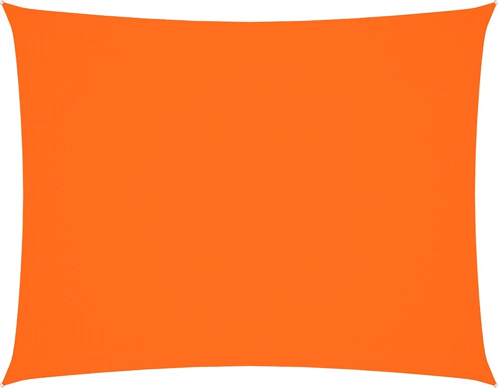 Stínící plachta oxfordská látka obdélníková 3,5 x 5 m oranžová 135710