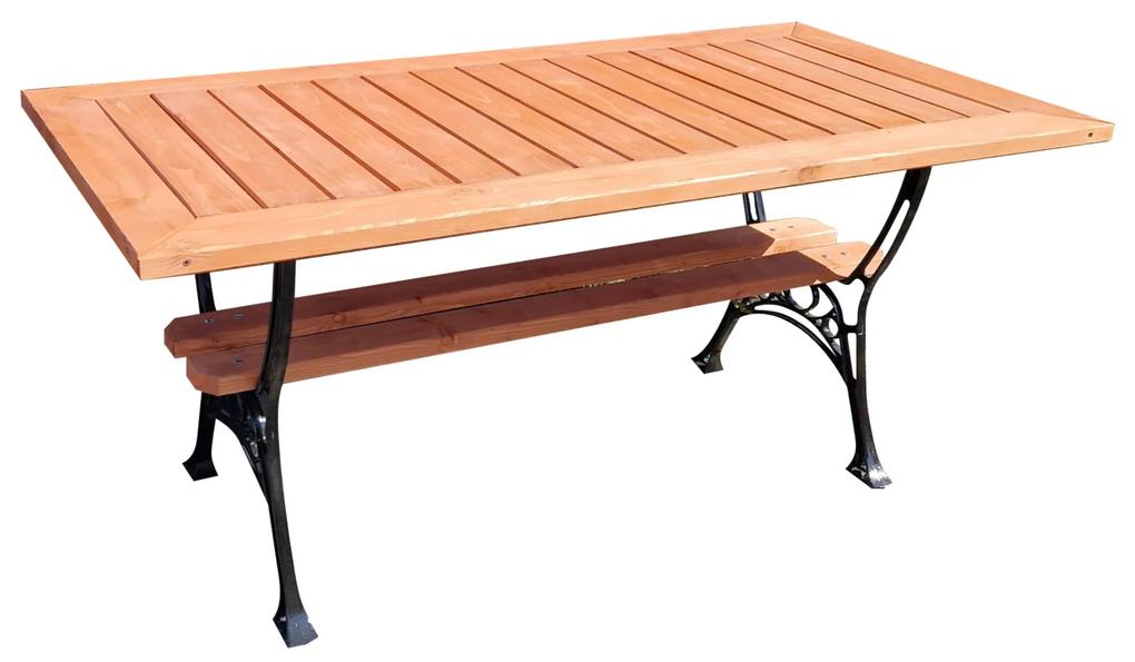 Zahradní jídelní stůl IRON 170x65x80cm