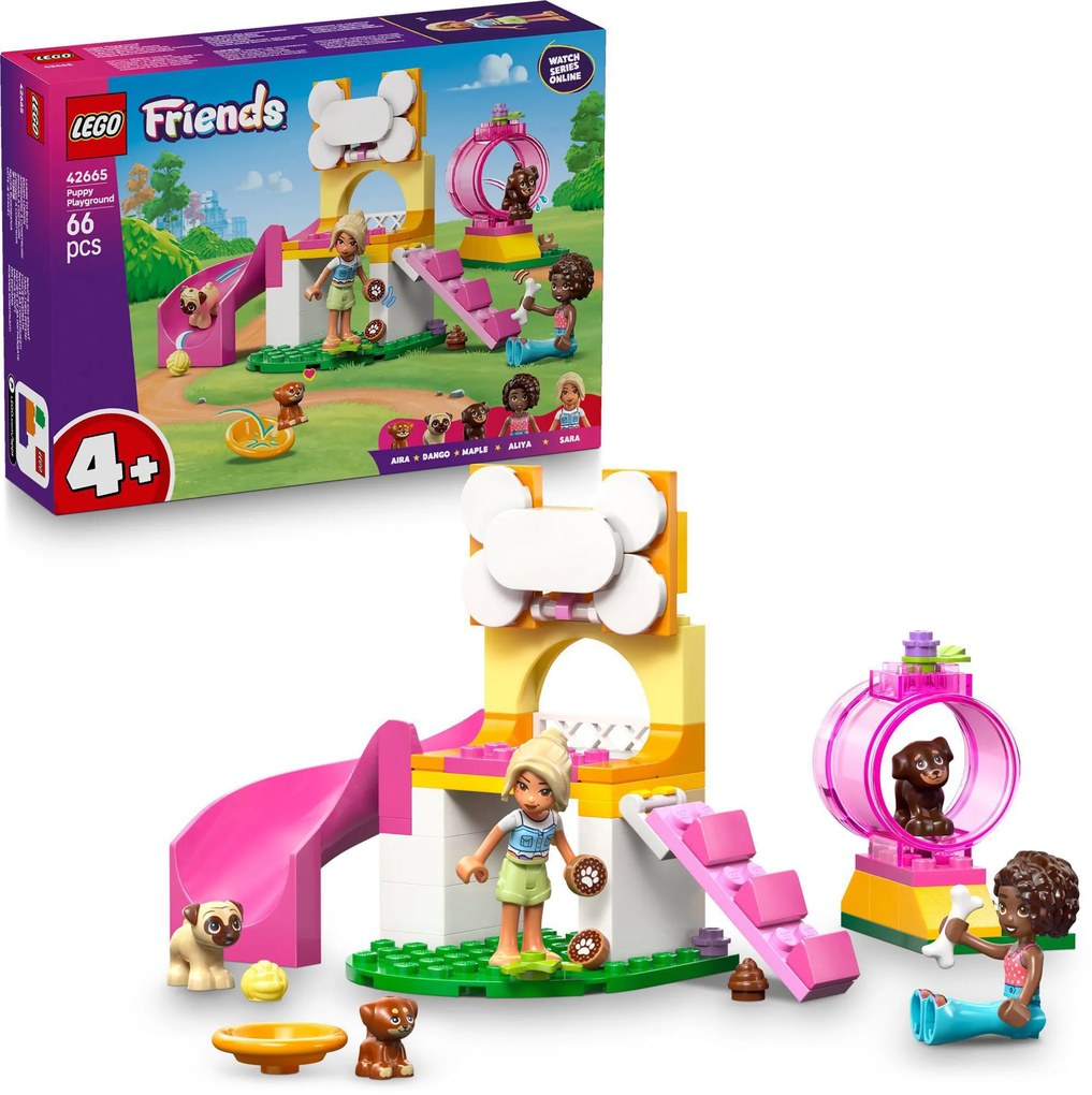 Lego friends 42665 hřiště pro štěňátka 5702017815312