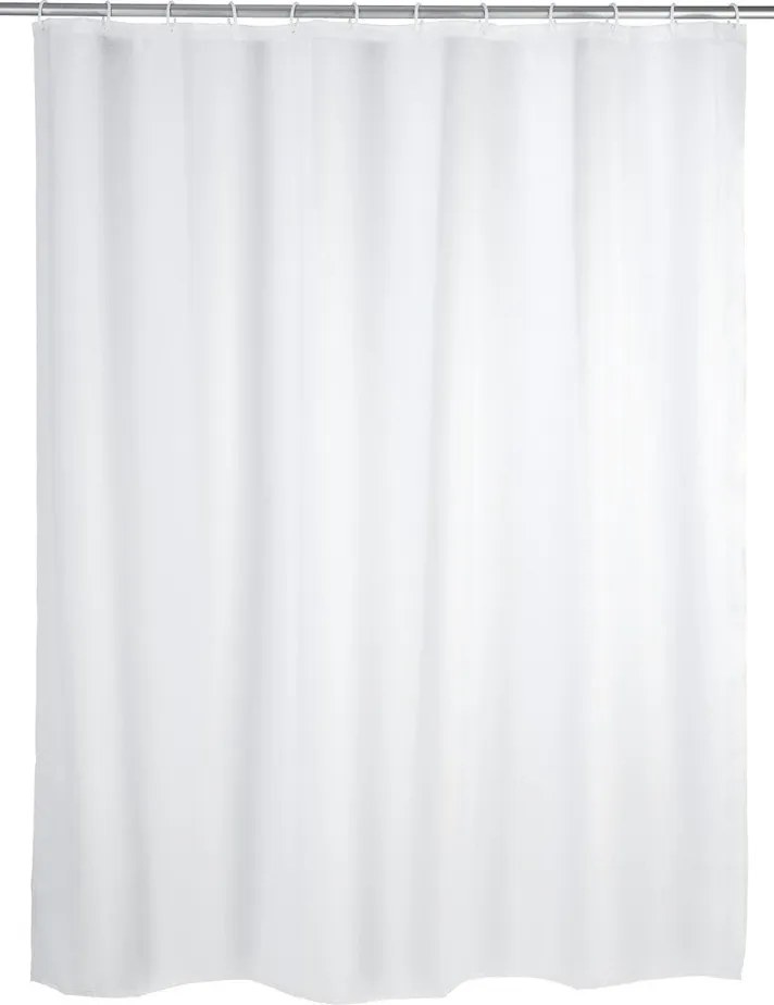 Sprchový závěs, PEVA, bílý, 120x200 cm, WENKO