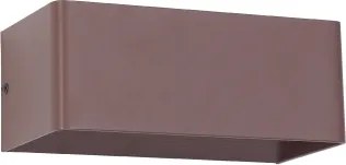 Brilagi - LED Venkovní nástěnné svítidlo DONNANI LED/7W/230V 20 cm hnědá IP44