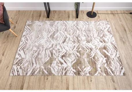 koberec AKRYL DIZAJN 121 béžová, zelená velikost 160x230 cm | krásné koberce cz