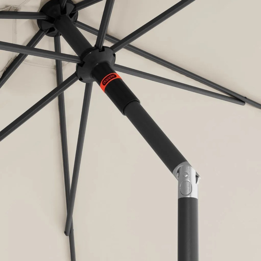 Doppler myZone Push Up zahradní slunečník 300 cm béžová