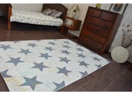 koberec SCANDI 18209/063 hvězdy velikost 160x230 cm | krásné koberce cz