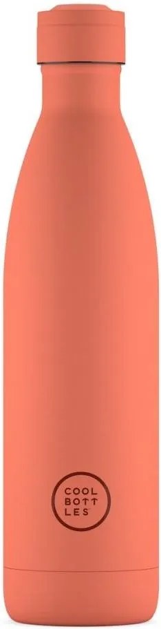 Cool bottles nerezová termolahev pastel coral třívrstvá 750 ml