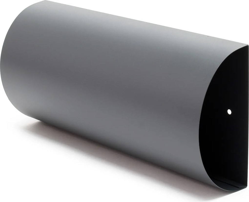 Poštovní schránka Wiltec – 375 × 85 × 175 mm, antracitová (60172)