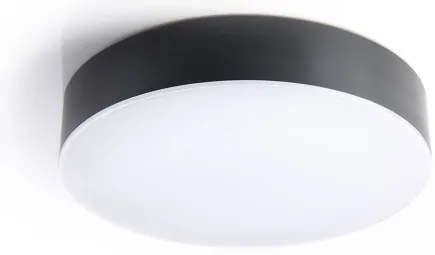 Stropní LED svítidlo LED2 s pohybovým čidlem DRUM antracit IP65 3000K/4000K/6500K 5200154