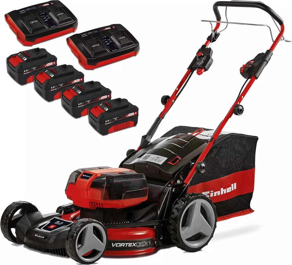Aku sekačka na trávu GP-CM 36/47 S HW Li (4x4,0Ah) Einhell 3413200
