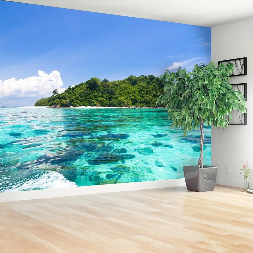 Fototapeta Blue Paradise Island 104x70