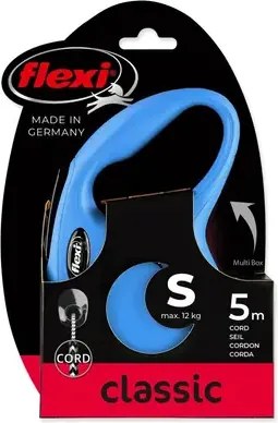 Flexi Classic S lanko 5m modré / Vodítko