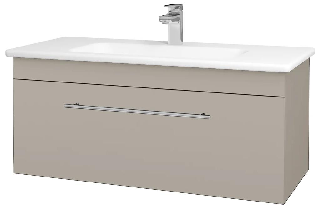 Dřevojas Koupelnová skříň ASTON SZZ 100 Varianta: D17 Colorado / Úchytka T02 / D17 Colorado