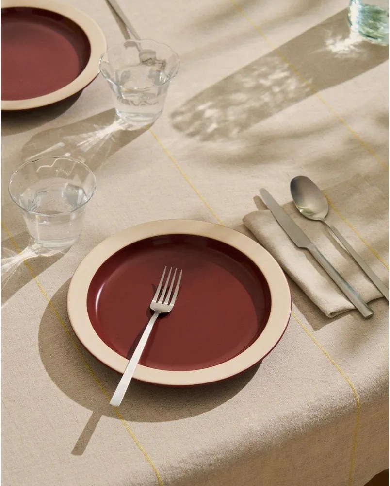 Bavlněný/lněný ubrus 170x250 cm Ulaen – Kave Home