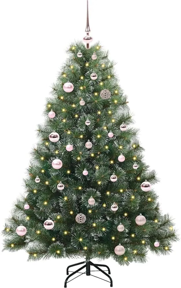 Umělý vánoční stromeček s stojanem Zelená 150 cm PE a PVC 3397837