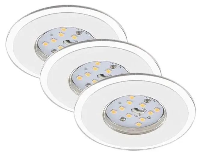Briloner 7197-036-SADA 3x LED Stmívatelné koupelnové svítidlo LED/4,5W/230V IP44
