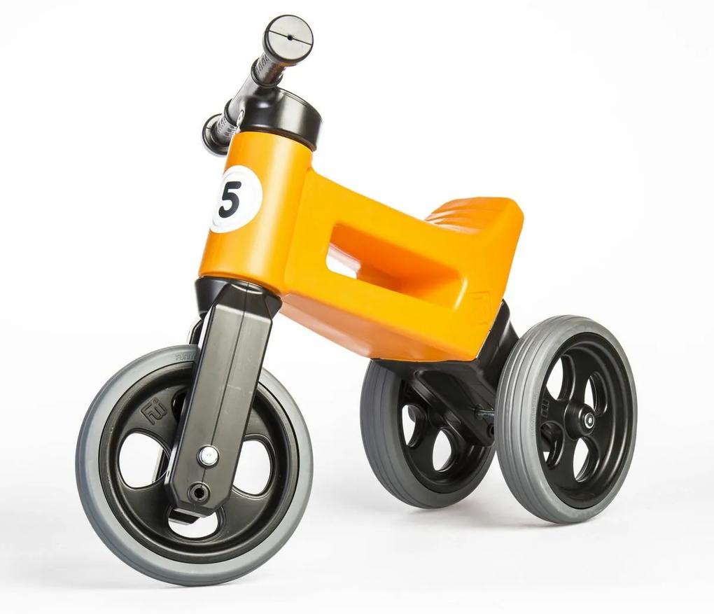 Teddies Odrážedlo Funny wheels Rider Sport 2v1, oranžová