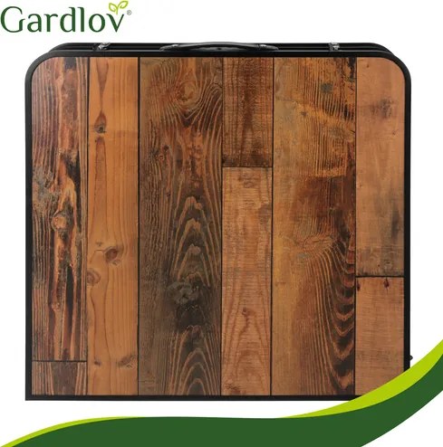 Skládací zahradní stůl Gardlov + 4 židle