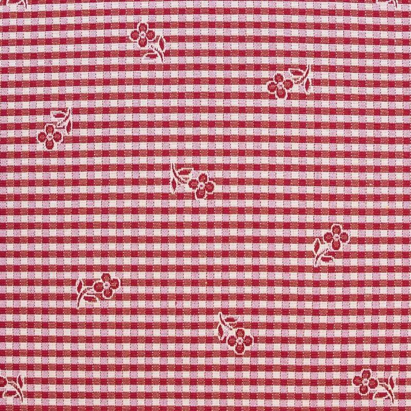 SCANquilt povlak BONA rustik - pepito červená 45 x 45 cm