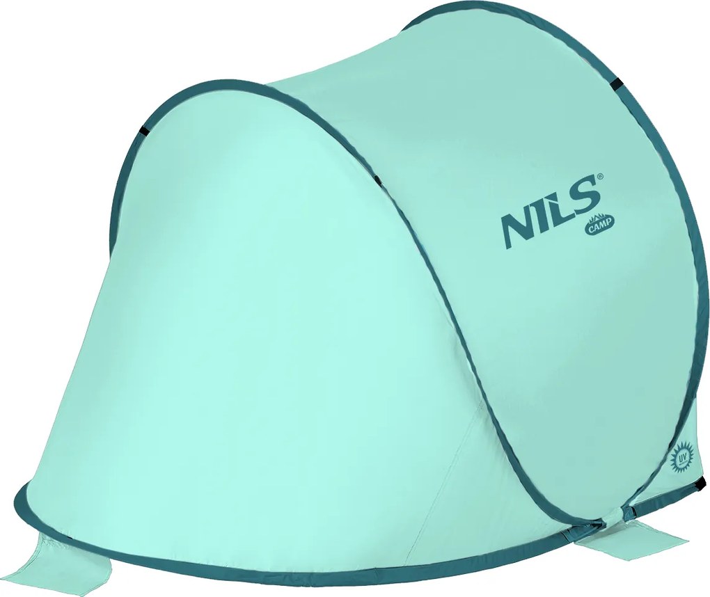NC3173 MENTOLOVÝ SAMOROZKLÁDACÍ PLÁŽOVÝ STAN NILS CAMP