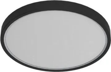 Stropní LED svítidlo NORDLUX Noxy černé IP44 3000K/4000K 17W 2015356103