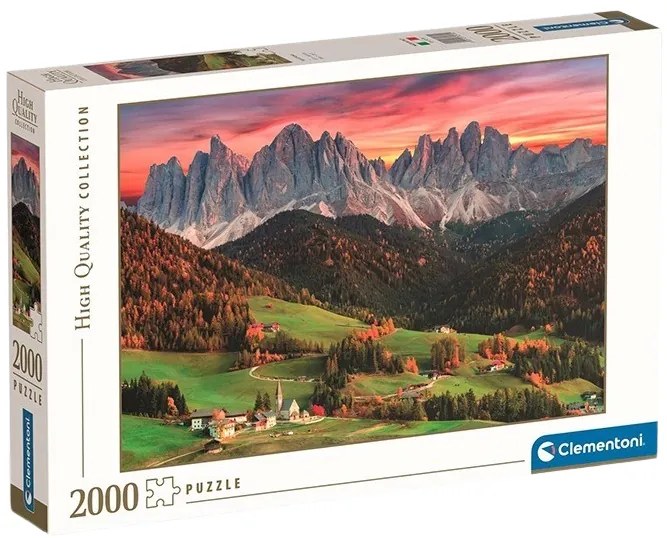Clementoni - Puzzle 2000 Údolí Val di Funes