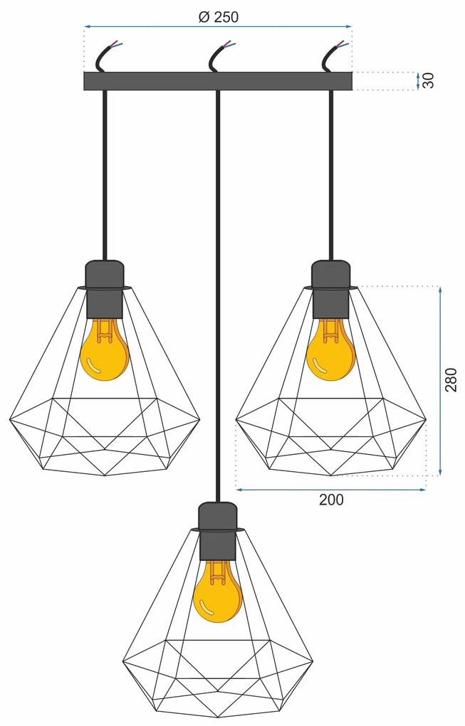 Toolight Svítilna Reno 180986A