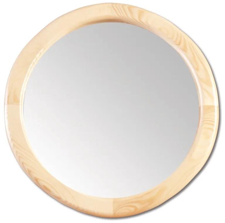 Drewmax LA111 dřevěné zrcadlo masiv borovice