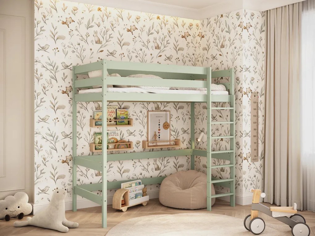 Rkids | Vyvýšená postel Alti Šalvěj
