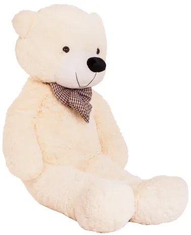 DORIS Velký plyšový medvěd 130 cm bílý