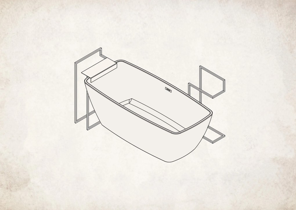Deante Držák ručníků Mokko - ADM N622
