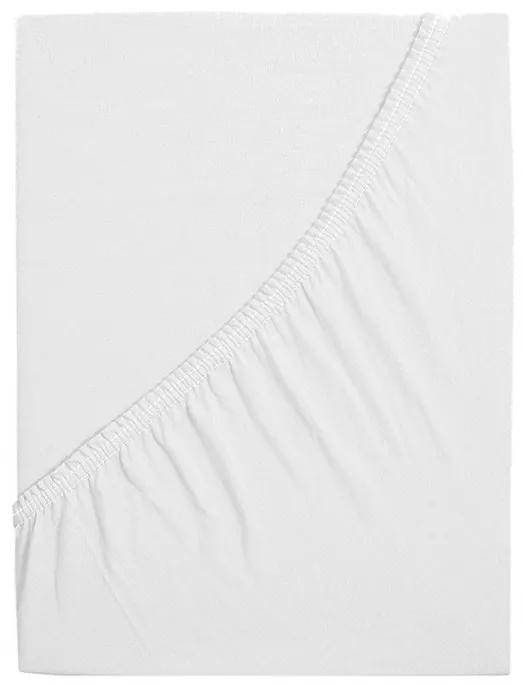Vesna | Prostěradlo Jersey bílé 90x200 cm