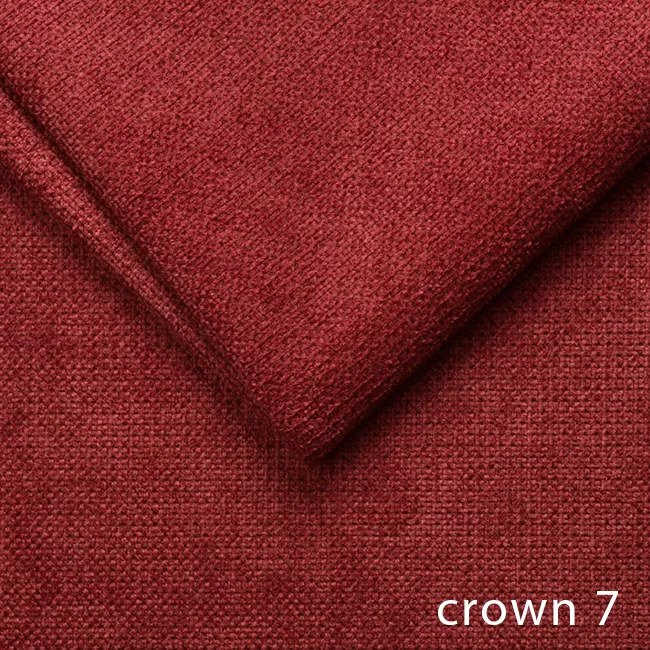 Pohovka KLARA | 195 cm | rozkládací + úložný prostor | crown 07 tmavě červená