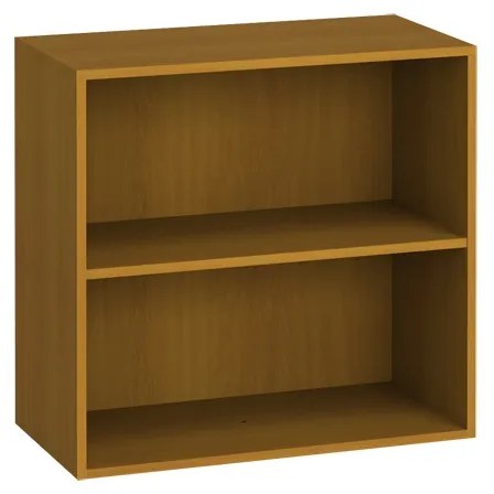 B2B Partner Kancelářský regál KOMBI, 2 police, 761x800x400 mm, šedý