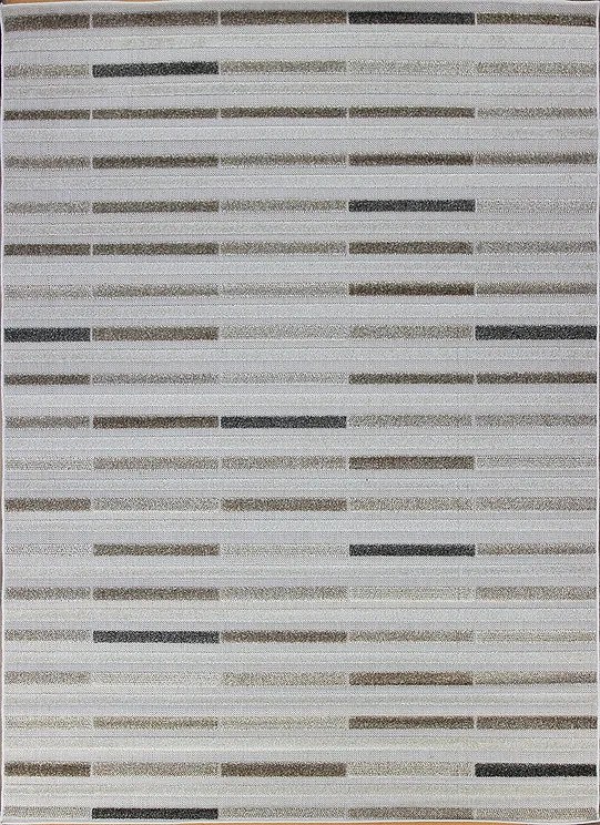 Berfin Dywany, AKCE: 140x190 cm Kusový koberec Lagos 1053 Beige, šedá, chodba / předsíň