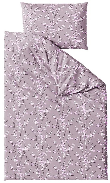 Bavlněné povlečení SPRING FLOWER fialové Rozměr povlečení: 70 x 90 cm | 140 x 200 cm