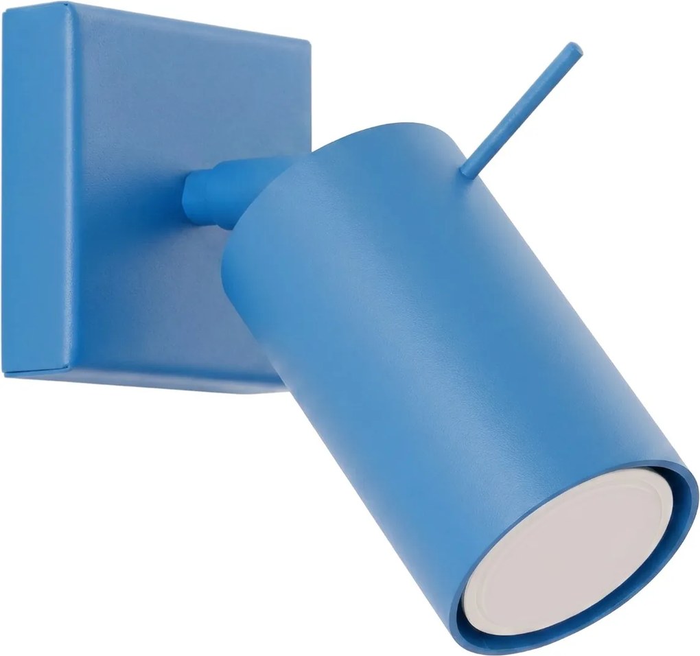 Sollux Lighting Nástěnné svítidlo RING azurové