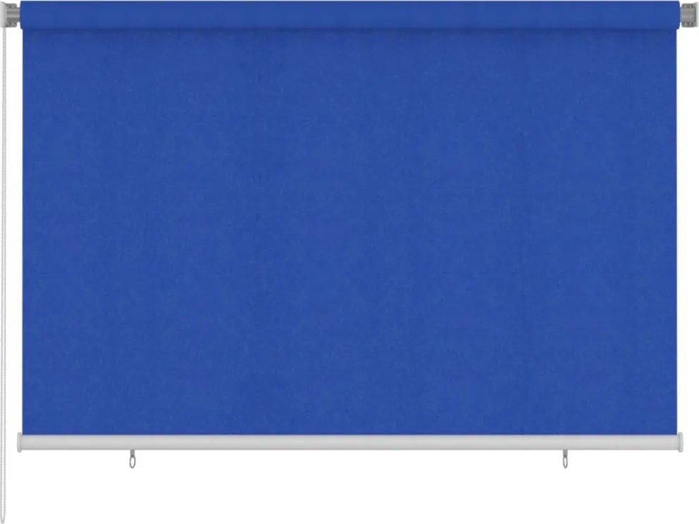 Venkovní roleta 225 (Š) x 140 (V) cm modrá HDPE 312843