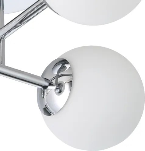 Eglo 902098 - LED Koup. přisazený lustr CASTROVIDO 4xG9/4,2W/230V IP44 chrom