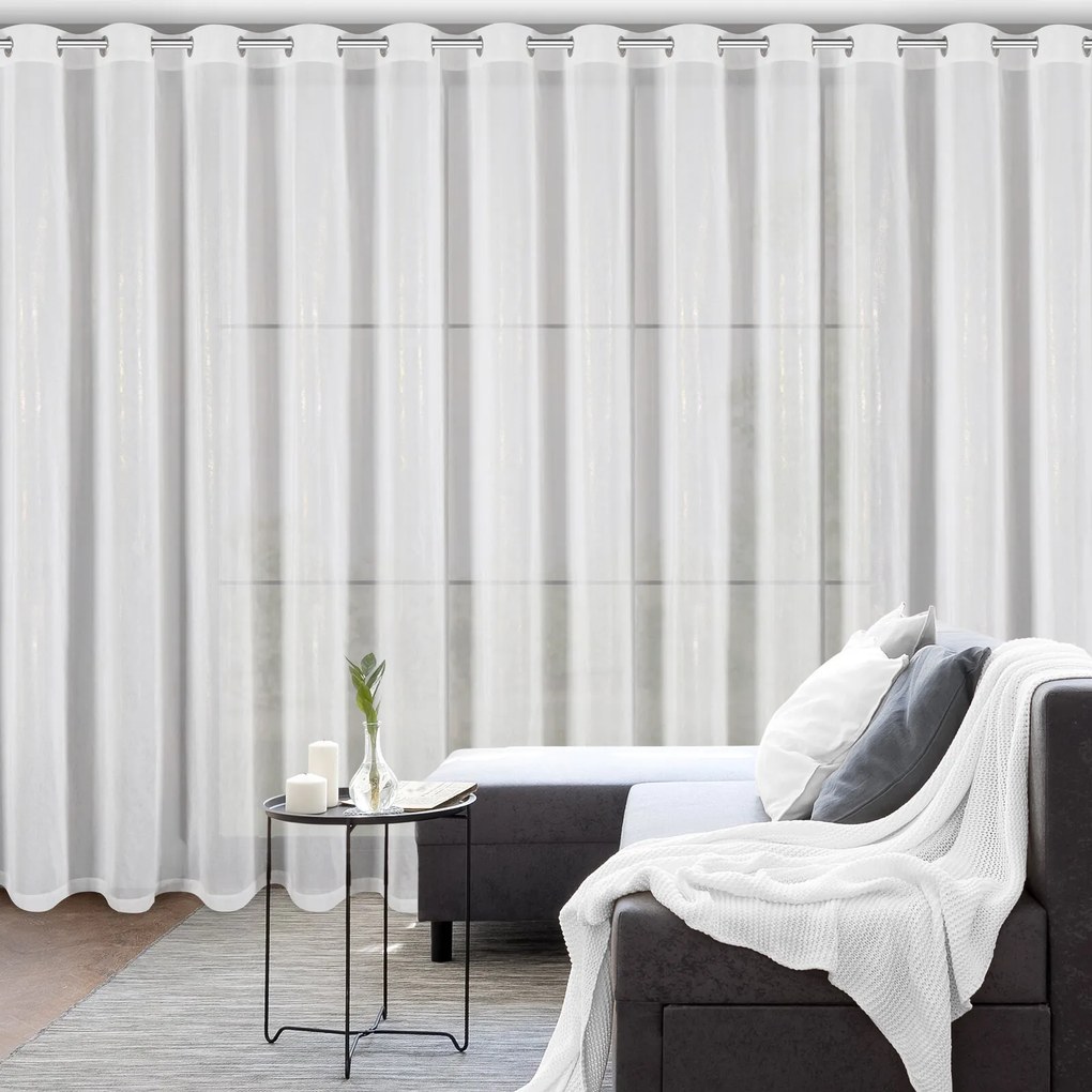 ZÁCLONA NA KROUŽCÍCH MISSY 300 CM X 250 CM CM VÍCEBAREVNÁ