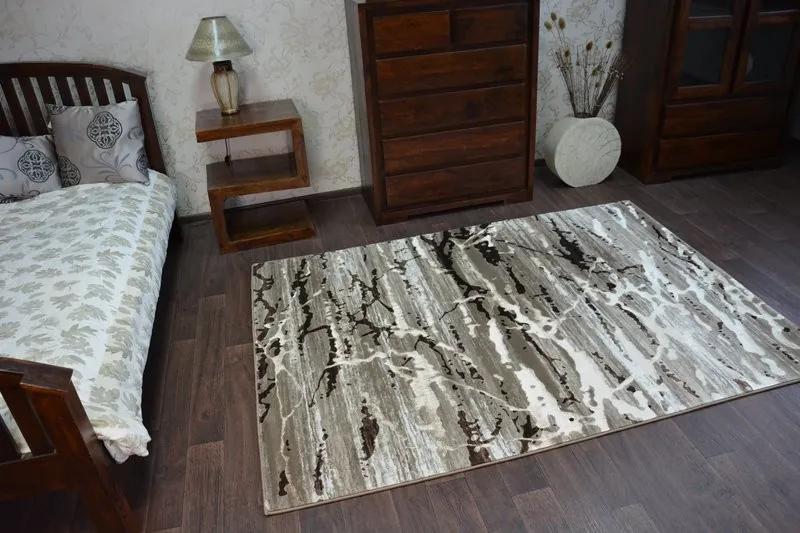 Kusový koberec VOGUE 556 tmavě béžový / hnědý