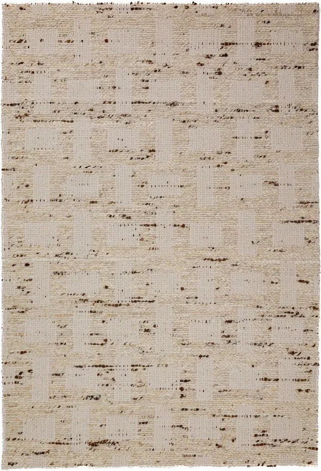 Ručně tkaný koberec s příměsí vlny v přírodní barvě 160x230 cm Rova Blend – Flair Rugs