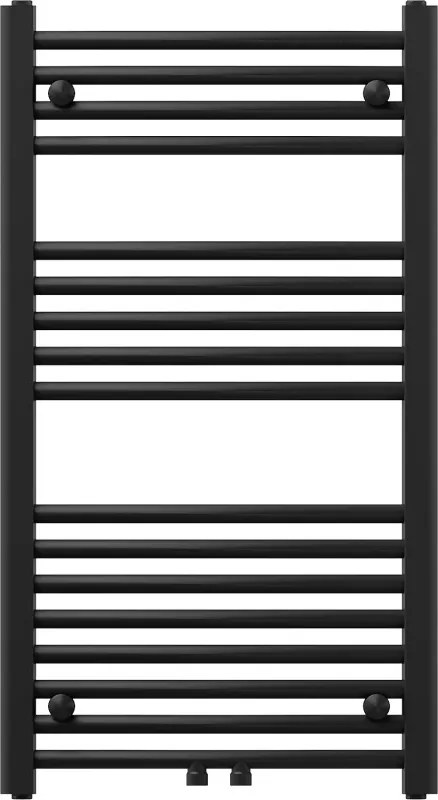 Mexen Ares koupelnový radiátor 900 x 500 mm, 372 W, černý - W102-0900-500-00-70