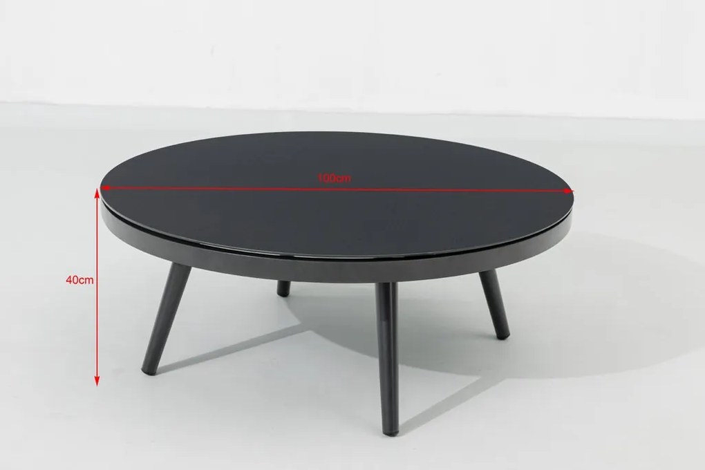 Doppler Melia LIKA-TEX® antracit - luxusní zahradní souprava - Rozbalené zboží (N603)