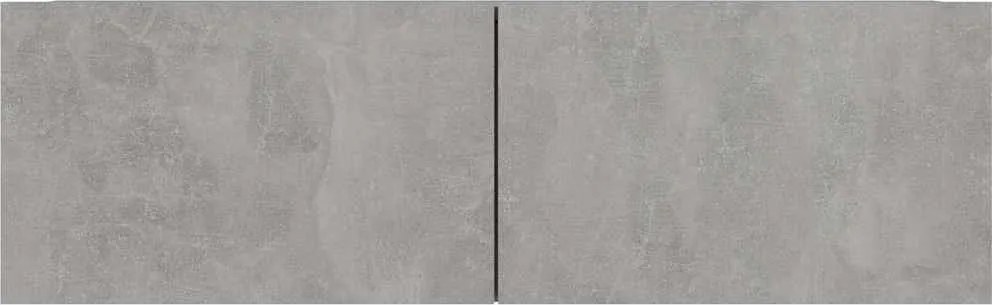 TV skříňky 4 ks betonově šedé 100 x 30 x 30 cm kompozitní dřevo 3079061