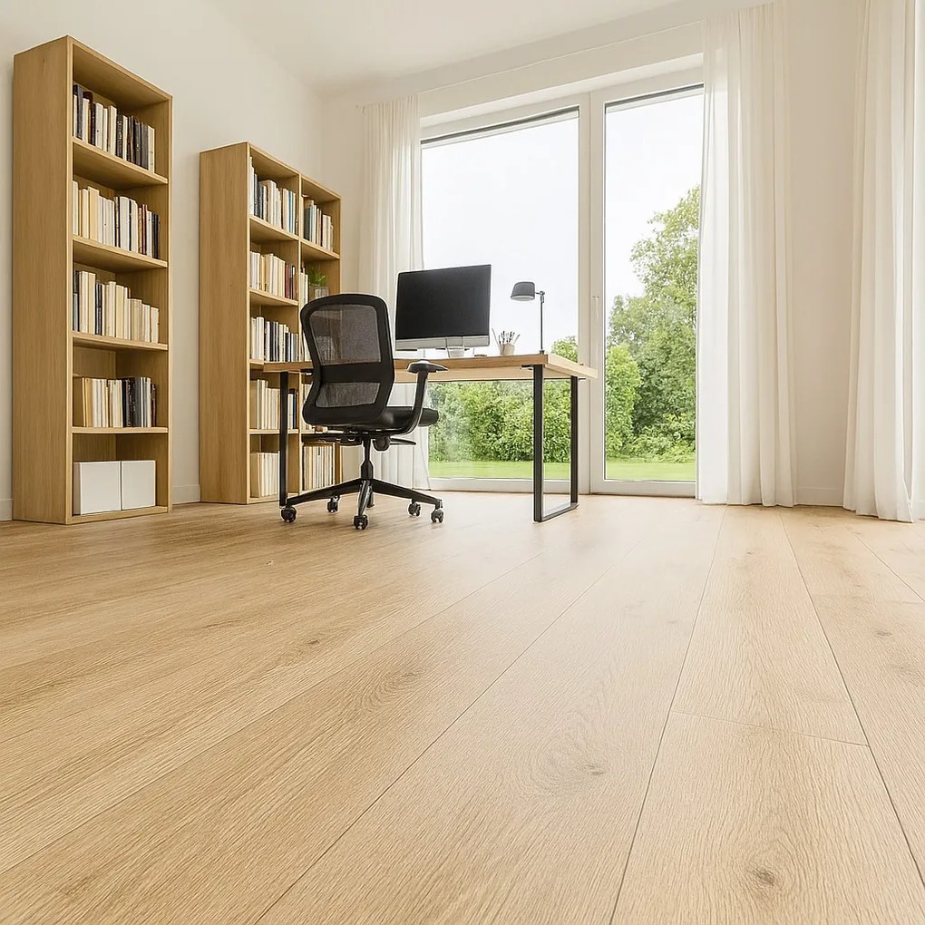 Gerflor, PVC podlaha - lino AladinTex Ultra 0720, na míru, šíře 2m,4m, hnědá, filc, chodba / předsíň